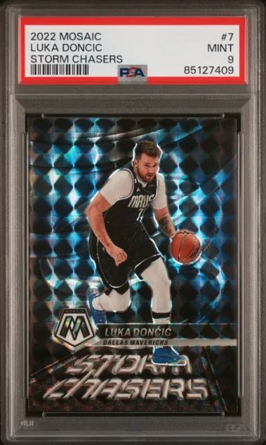 2022 23 PANINI MOSAIC Basketball Luka Doncic Storm Chasers Case Hit SSP