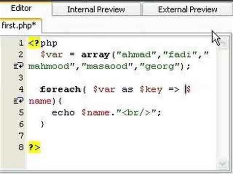 PHP Foreach Loop YouTube