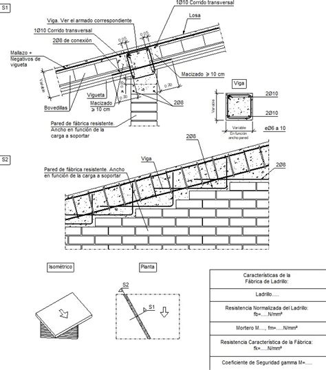 Detalles Constructivos CYPE FIU227 Apoyo Entre Claros Sobre Pared De