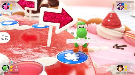 Mario Party Superstars Peach S Birthday Cake Yoshi Vs Donkey Kong