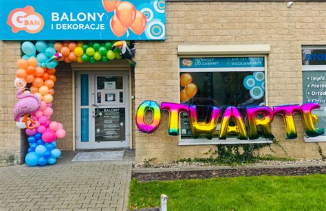 Balony z helem Warszawa Wola Artykuły urodzinowe imprezowe GoDan