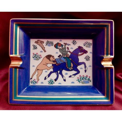 Cendrier vide poche Hermès Cavalier perse Le grenier d amatxi