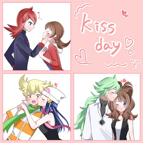 Pokemon Lyra And Silver Kiss