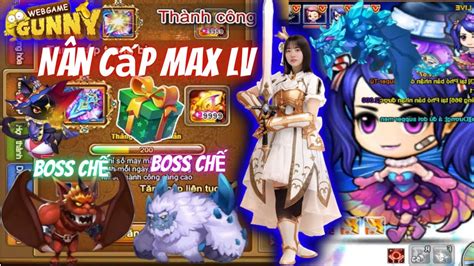 Gunny Lậu Sever New Tứ Đại Thần Thú Review Cường Hóa Vũ Khí Lên Max LV