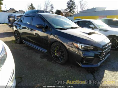 JF1VA2R61K9810599 SUBARU WRX STI View History And Price At