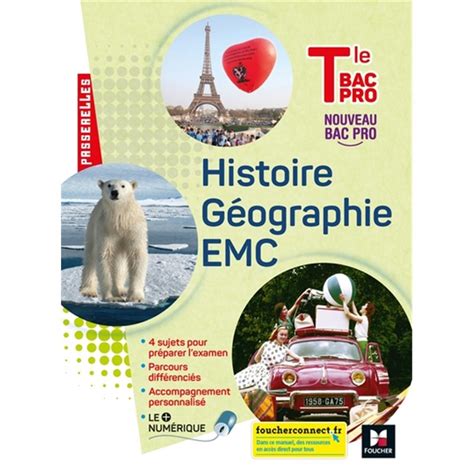 Passerelles Histoire G Ographie Emc Tle Bac Pro D Livre