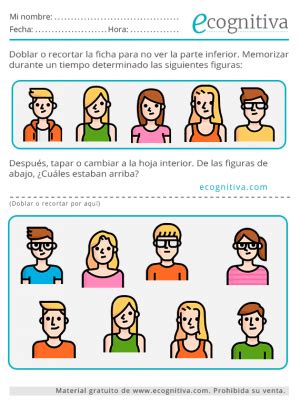 Como Mejorar La Memoria Ejercicios Para Mayores Para Imprimir
