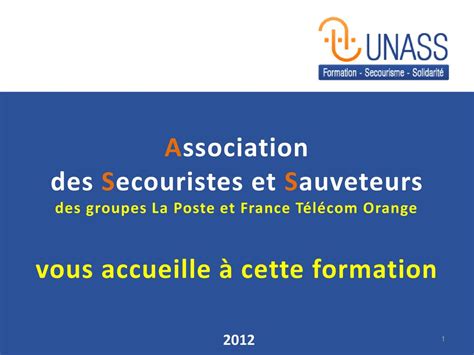 Association Des Secouristes Et Sauveteurs Des Groupes La Poste Et