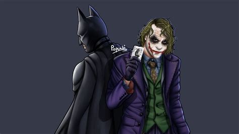 Fight Of Joker And Batman Wallpapers Wallpaper Cave