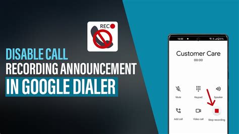 How To Disable Call Recording Announcement In Google Dialer