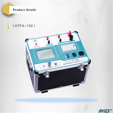 Htfa Current Transformer Analyzer Ct Pt Excitation Curve Test