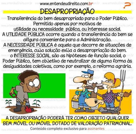 DESAPROPRIAÇÃO Desapropriação Monografia Como escrever um texto