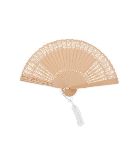 Abanico Madera S Ndalo Con Pomp N Abanicos Baratos Bodas