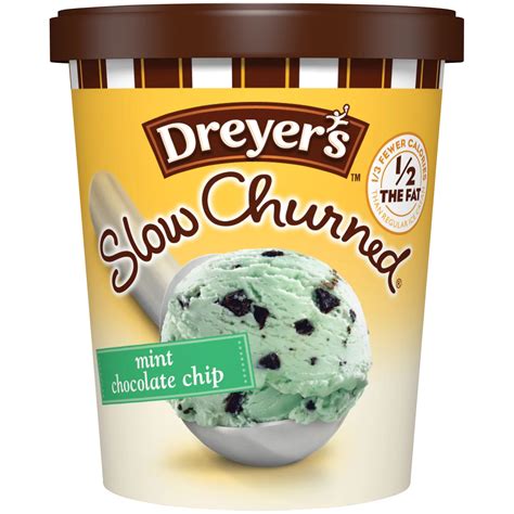 Dreyer S Slow Churned Mint Chocolate Chip Ice Cream Shop Ice Cream At