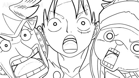 Coloriage One Piece AniYuki Anime Portal