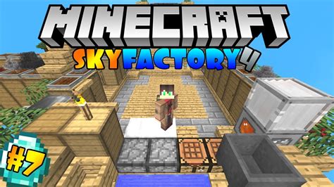 Pohon Diamond Minecraft Skyfactory 4 Indonesia Eps 7 YouTube