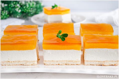 Sernik Na Zimno Z Brzoskwiniami ILoveBake Pl