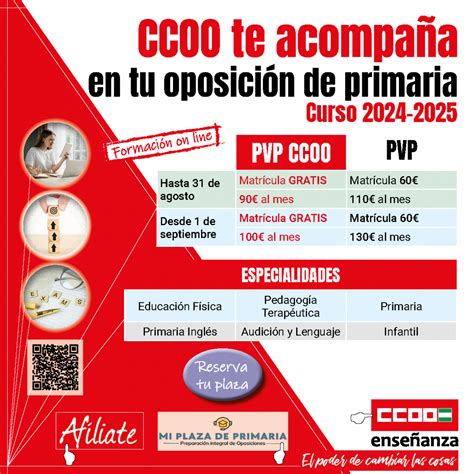 Federaci N De Ense Anza De Ccoo Andaluc A