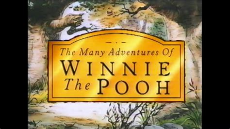 The Many Adventures Of Winnie The Pooh 1996 VHS Trailer YouTube