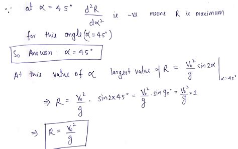 [solved] the range r of a projectile fired from the origin over horizontal course hero