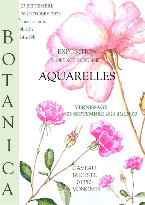 Botanica Par Florence Vidonne Le Caveau Bugiste