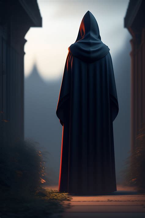 Lexica Pixel Art Hooded Figure Dark Creepy Ominous Hyper
