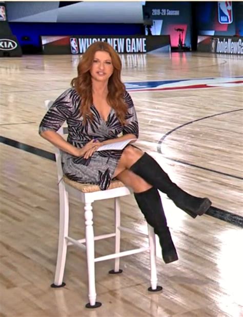 Rachel Nichols ESPN Zebra Thickness Scrolller
