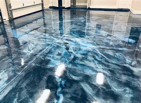 Marble Epoxy Garage Floor Flooring Tips