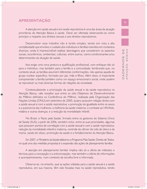 Saúde sexual e saúde reprodutiva PDF
