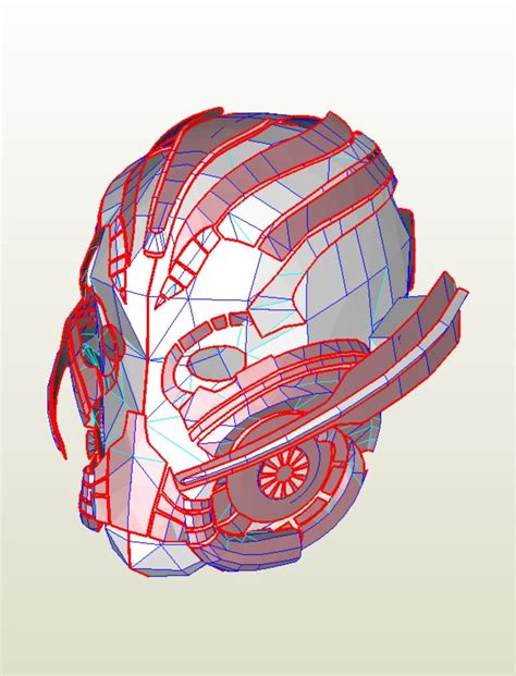 Ultronprime Body Armor Pepakura Eva Foam Templates Etsy