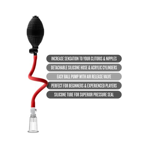 Blush Temptasia Beginners Clitoral Pumping System Black