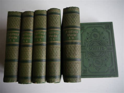 Schillers Sämtliche Werke in Zwölf Bänden 6 Bücher Komplett eBay