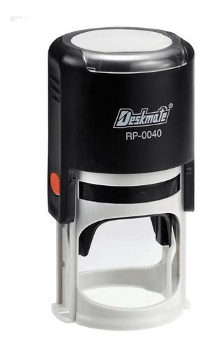 Carimbo Automático Redondo Deskmate D 40mm personalizado