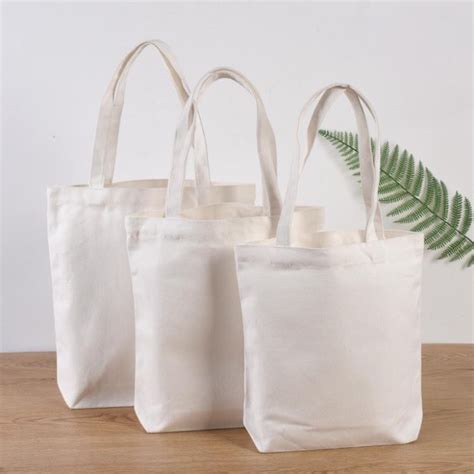 Túi tote vải bố đựng đồ canvas đeo chéo trơn có khóa miệng Shopee