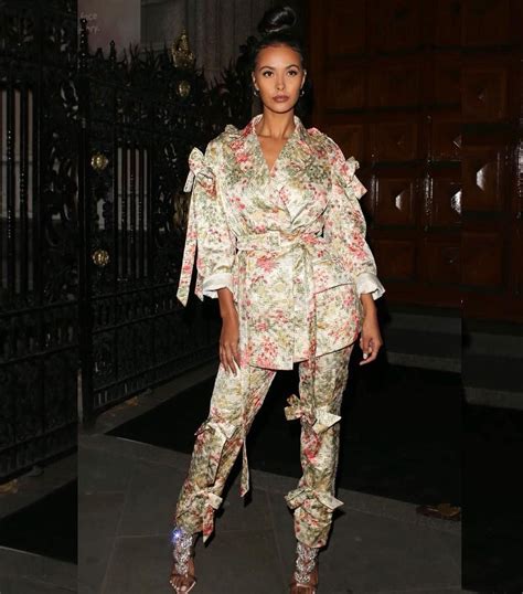 Maya Jama On Instagram Looking Fashunnn At The Britishvogue Party😂🙋🏽‍♀️ Celebrating