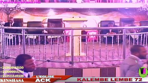 Journ E De Cl Ture Ack Kalembe Lembe D Dicace De L Ann E Du