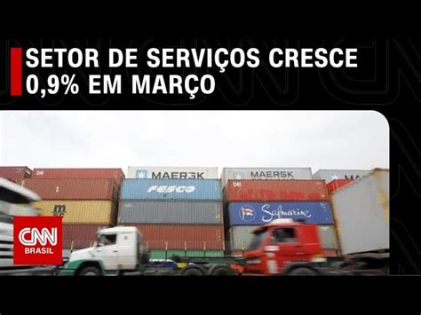 Setor de serviços cresce 0 9 em março diz IBGE CNN Brasil