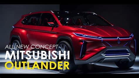 Mitsubishi Outlander All New Facelift Concept Car Ai Design Youtube