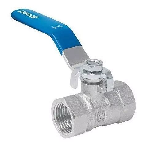 Válvula De Esfera De Latón Roscable 1 4 Foset 49012 MercadoLibre