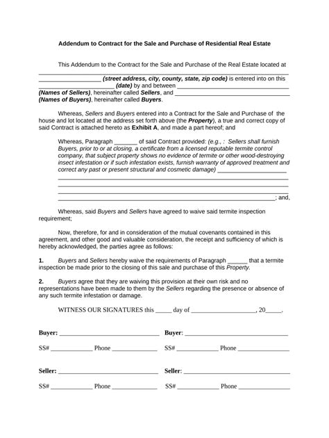 Addendum To The Employment Contract Fill Out Sign Online Dochub