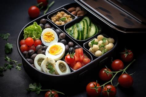 Premium Photo A Scrumptious Variety Of Different Types Of Food