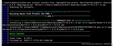 maven将jar引入本地仓库报错failed to execute goal org apache maven plugins maven install plugin csdn博客