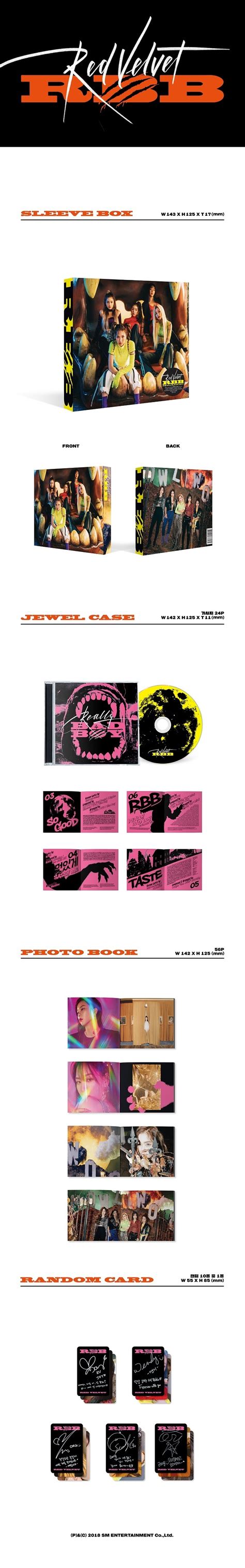 Red Velvet Rbb Really Bad Boy Korean Cravings