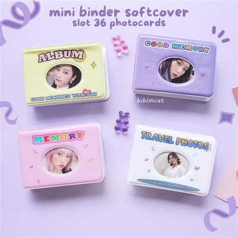 Jual Mini Collect Book Photocard 1P Soft Cover Slot 36 PC Binder