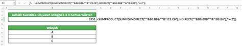 Menggunakan Rumus Sumif Beda Sheet Rumus Sumif Excel Dan Contoh
