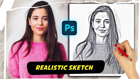 Transforming A Photo Into A Pencil Drawing Photoshop Tutorial YouTube