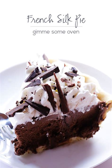 French Silk Pie Chocolate Pie Gimme Some Oven Recipe Chocolate