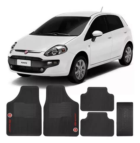 Jogo Tapete De Borracha Automotivo Fiat Punto Parcelamento Sem Juros