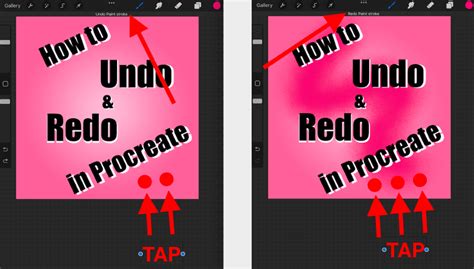 Quick Ways To Undo And Redo In Procreate