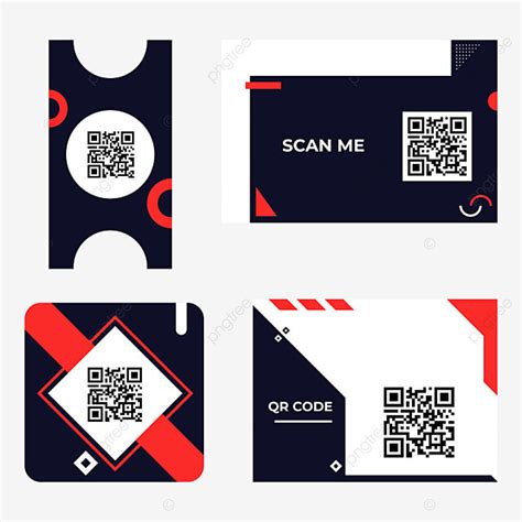 Plantilla De Etiqueta De Código Qr PNG Qr Código Etiqueta PNG y